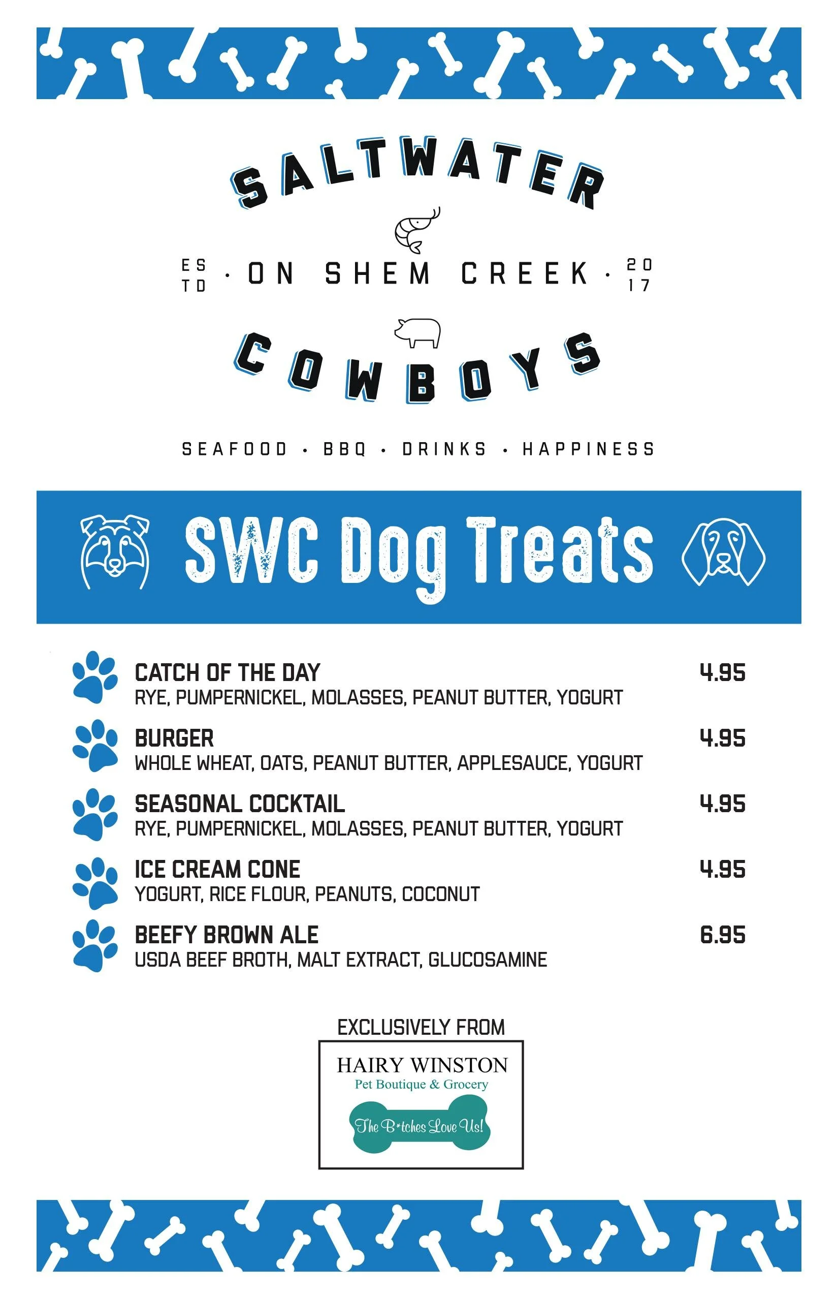 Dog Menu SALTWATER COWBOYS dog-menu-saltwater-cowboys