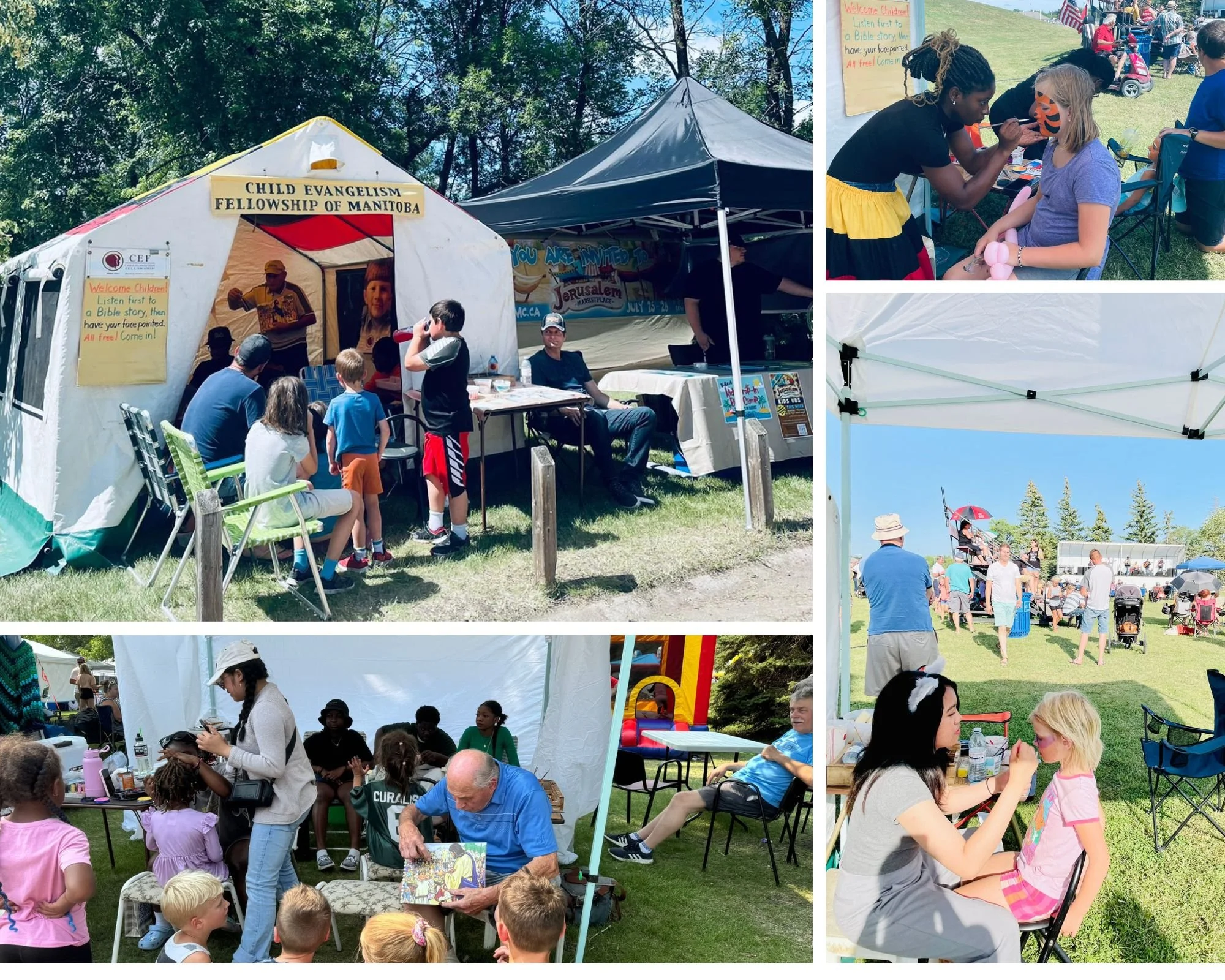 THE GOSPEL TENT — CEF MANITOBA