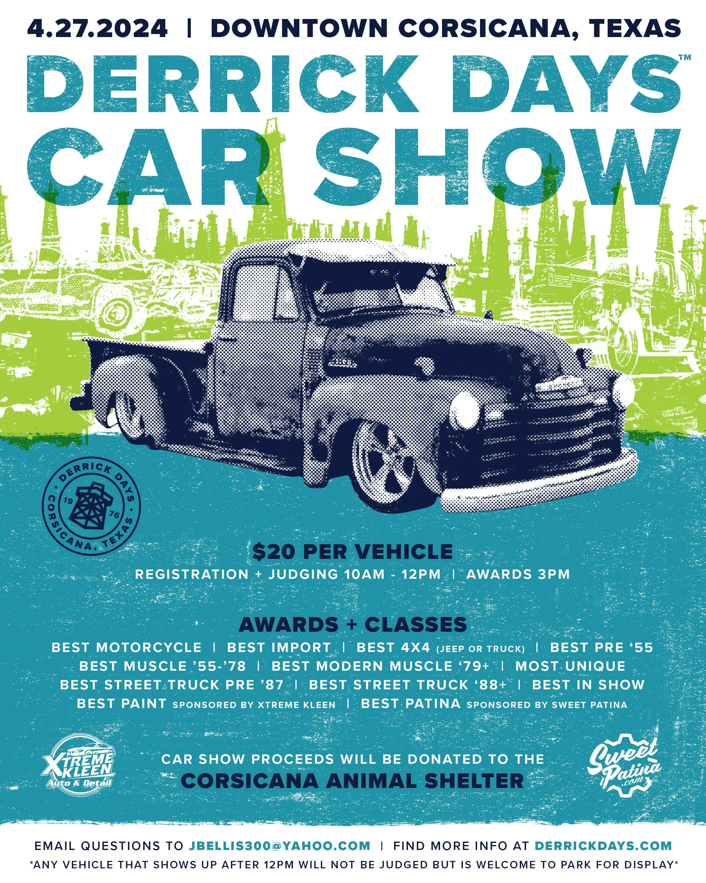 CAR SHOW - COMING SOON — Derrick Days