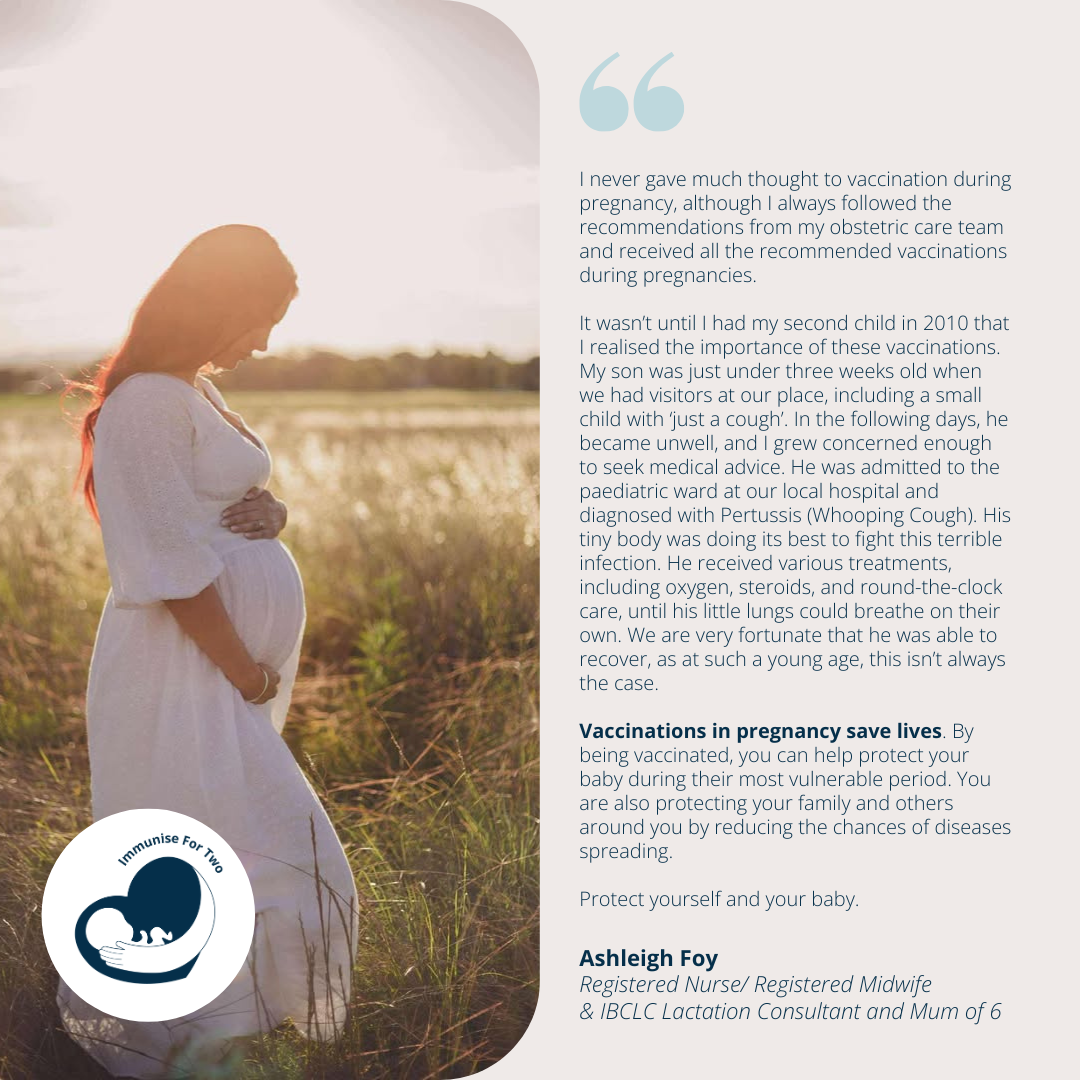 Immunise For Two - Pregnancy Vaccination — Immunisation Foundation of ...