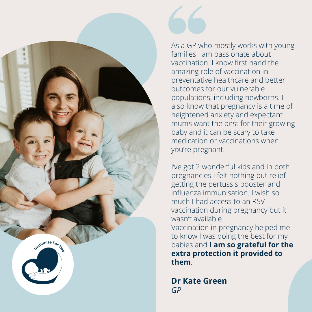 Immunise For Two - Pregnancy Vaccination — Immunisation Foundation of ...