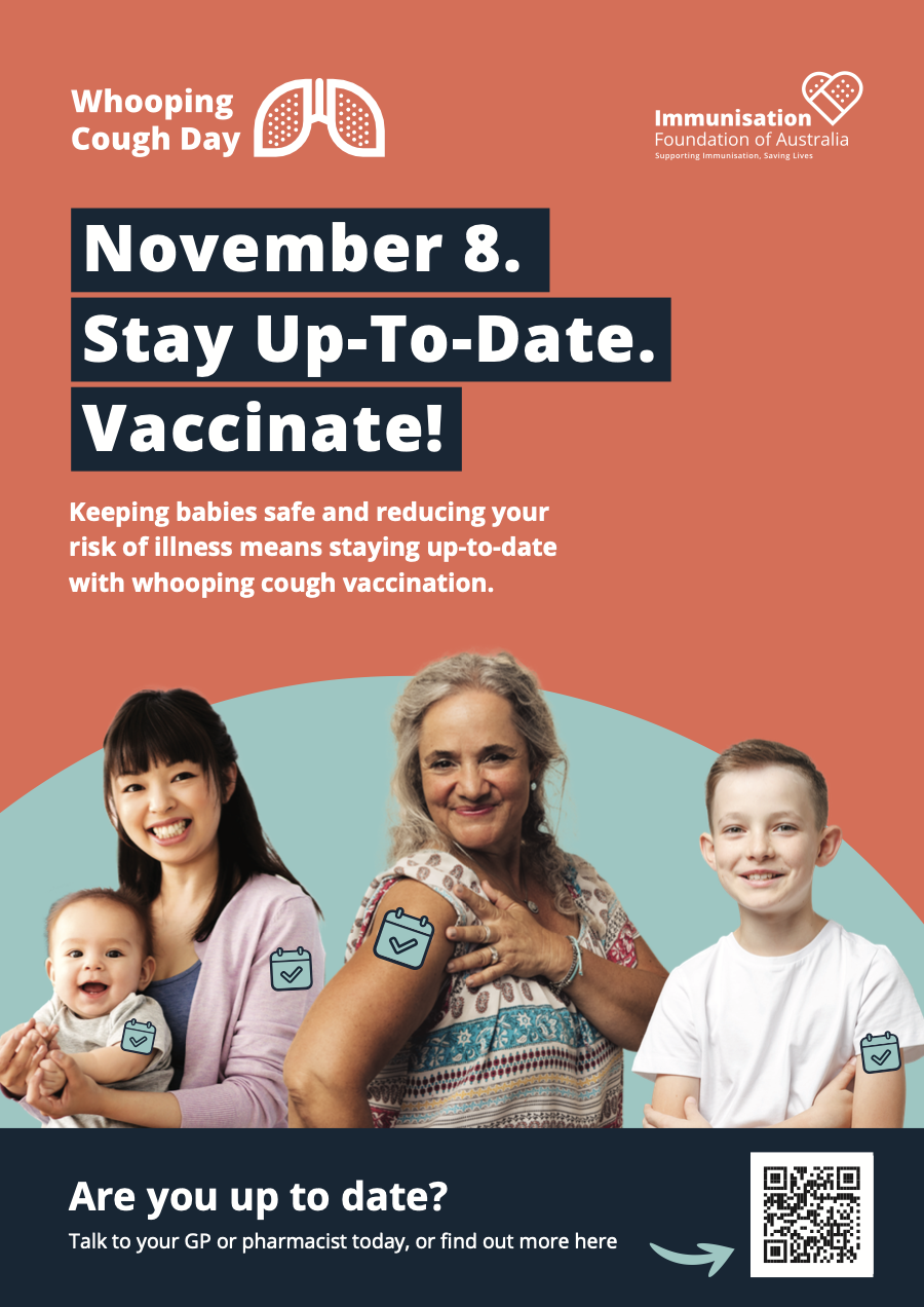 Whooping Cough Day - November 8 — Immunisation Foundation of Australia