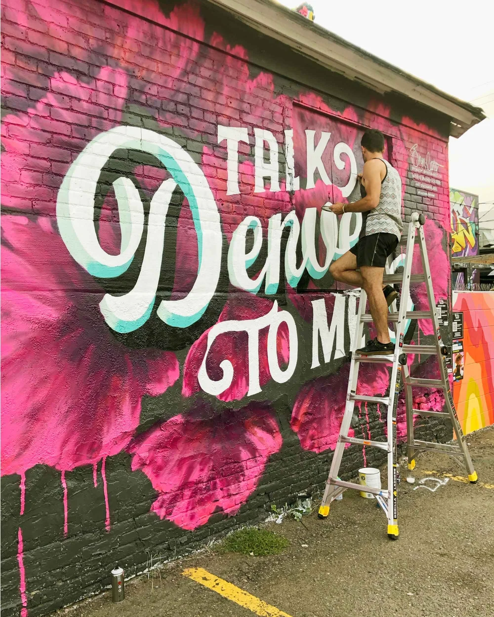 New Work: Talk Denver To Me Mural — Vicarel Studios