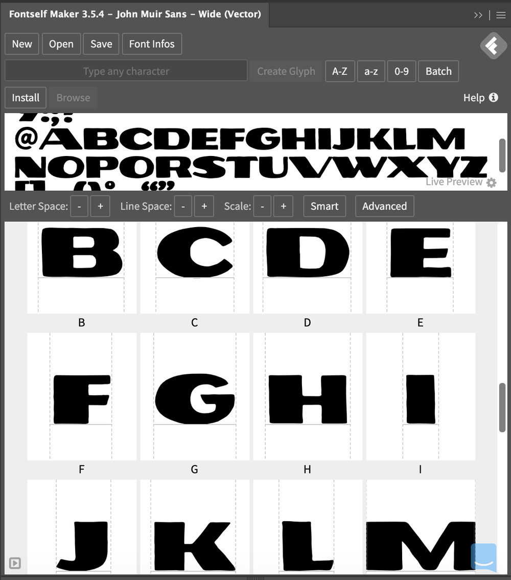 John Muir Sans – a National Park Typeface Inspired by the WPA Era ...