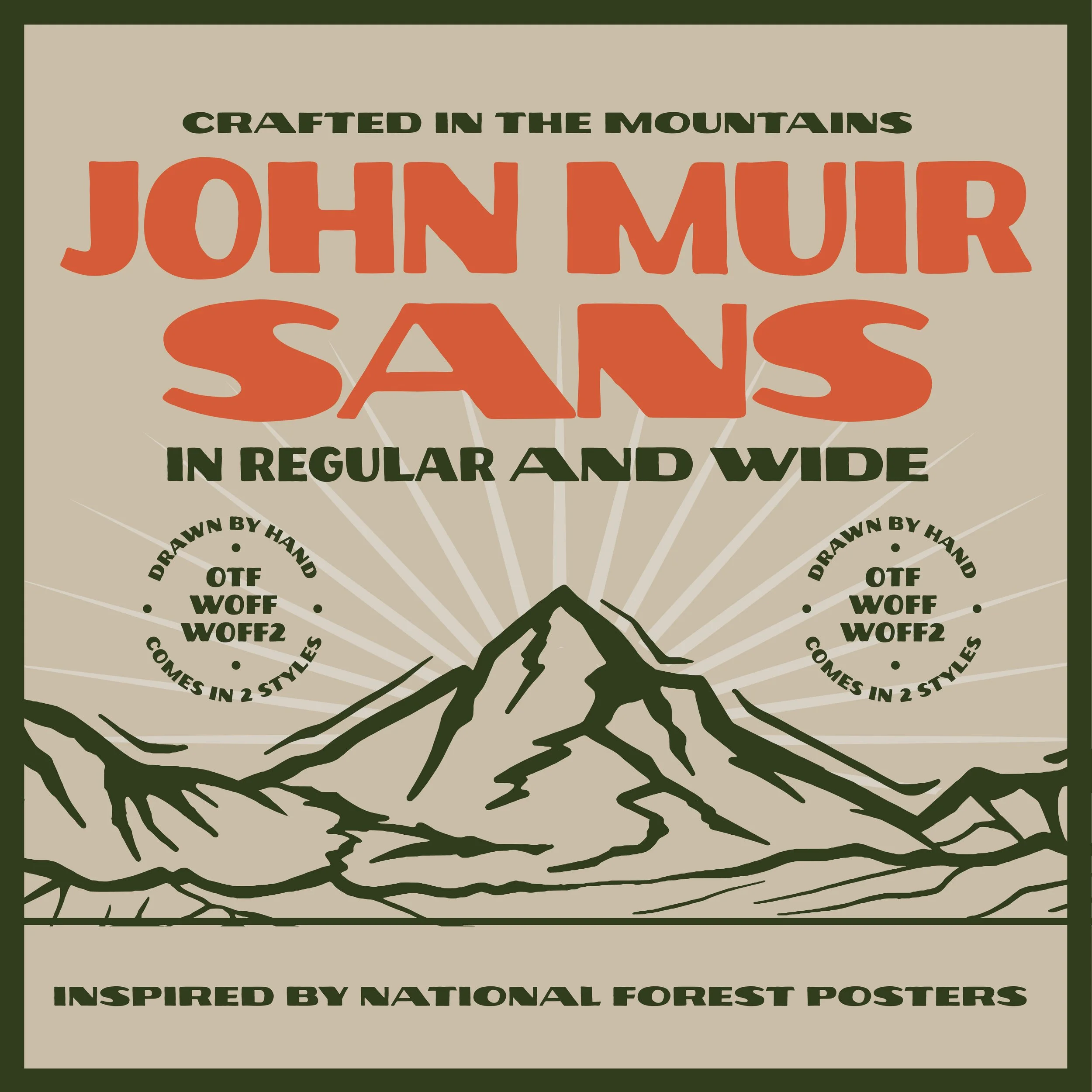 John Muir Sans — Vicarel Studios
