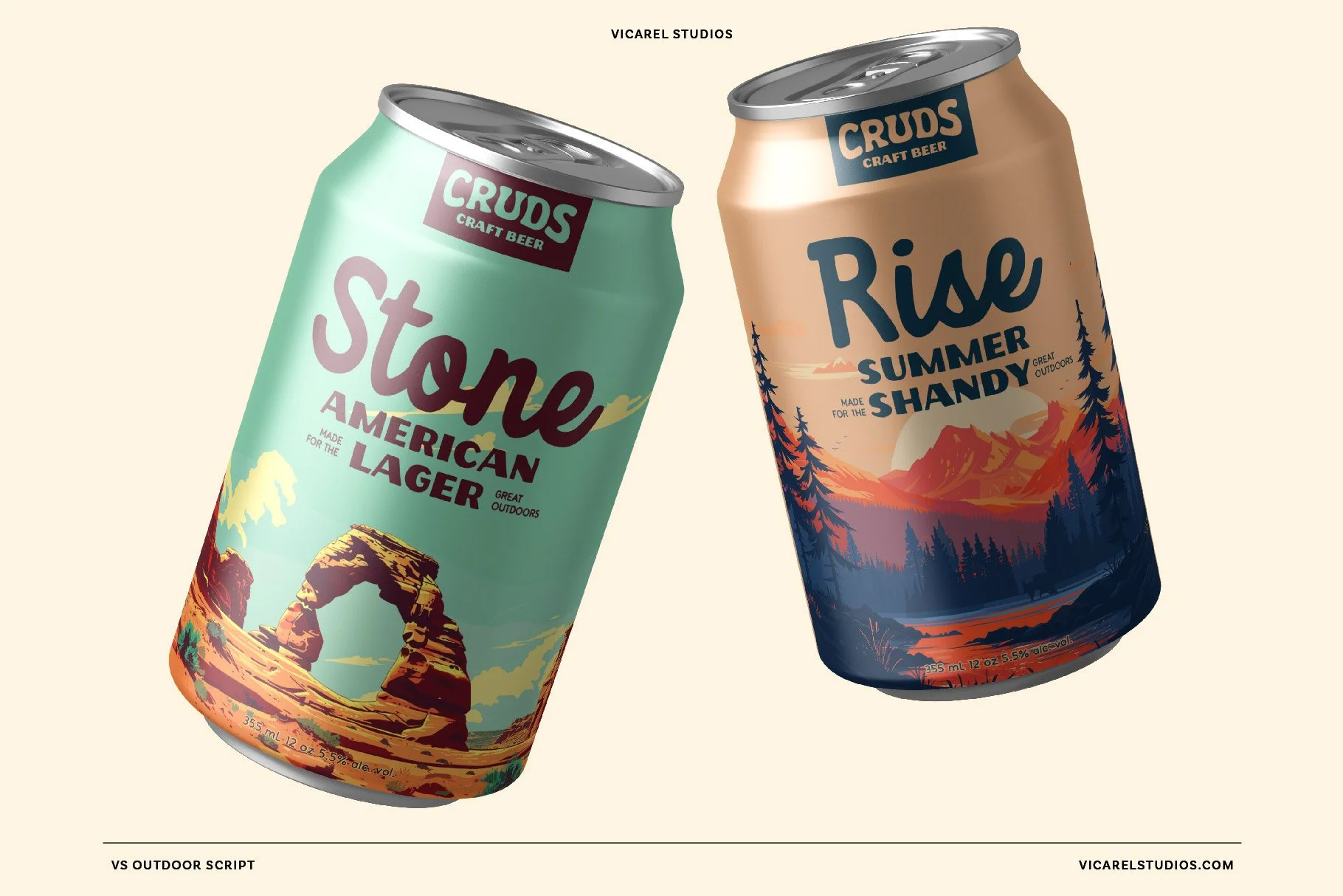 National Forest Font – Inspired Script Typeface for Outdoor Design ...