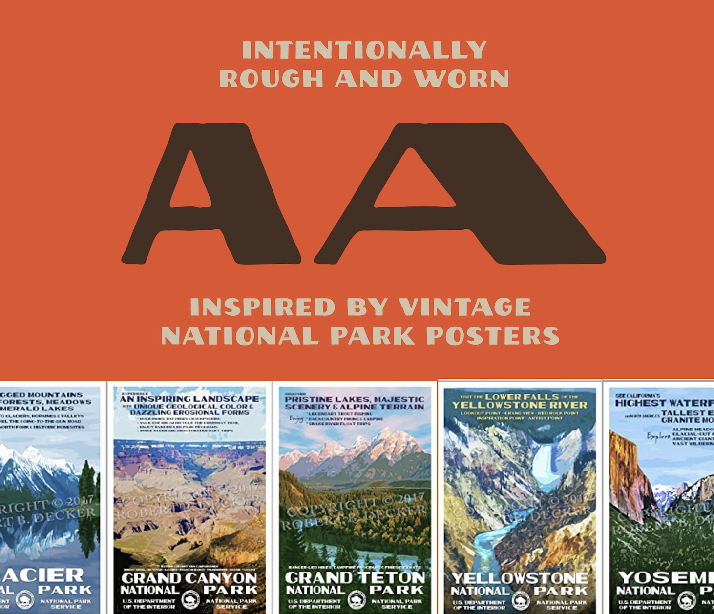 John Muir Sans – a National Park Typeface Inspired by the WPA Era ...