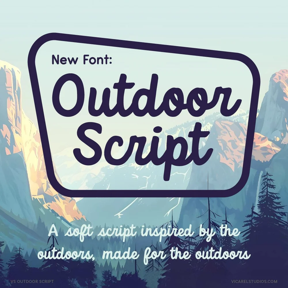 The Ultimate National Park Font Bundle — Vicarel Studios