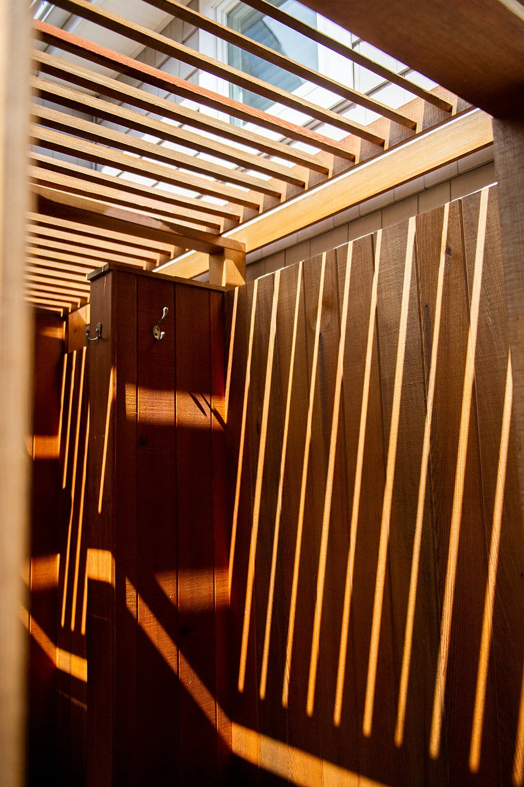 LBI Custom Outdoor Cedar Showers — K. Scott Construction