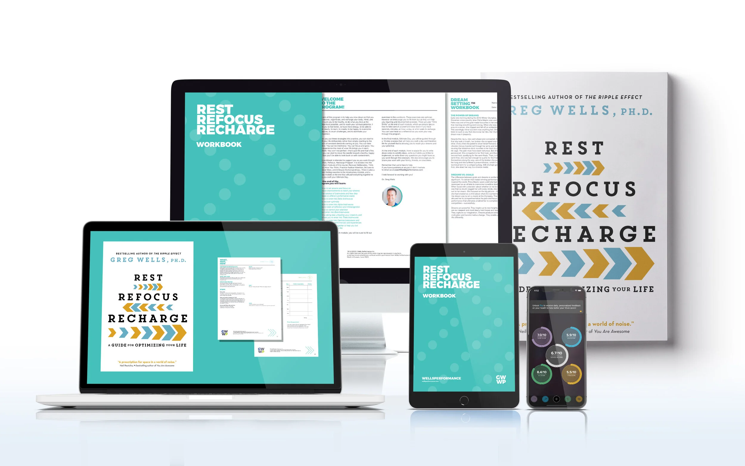 Rest Refocus Recharge Online Course Sales Home — Wells Performance