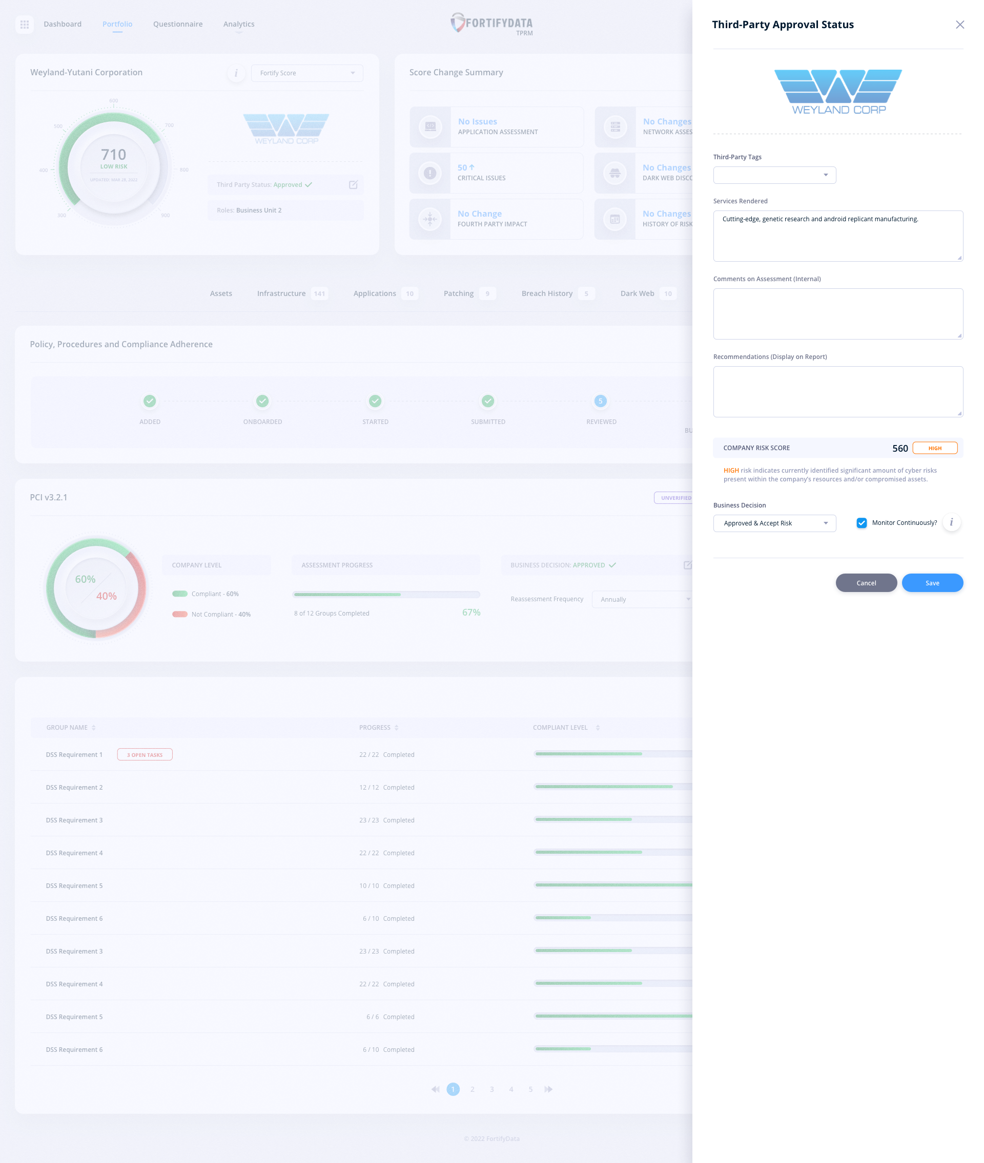 FortifyData CyberSecurity UI/UX Design — The Skins Factory, an Award-Winning UI/UX Design Studio ...