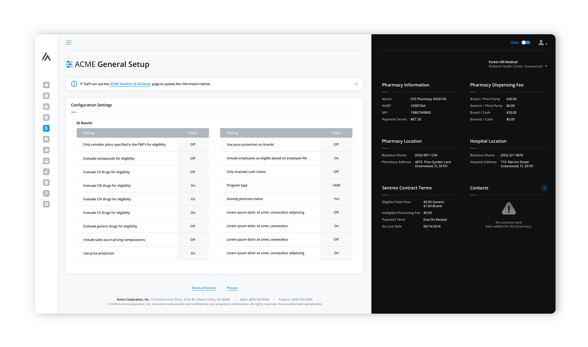 ACME Inventory UI/UX — The Skins Factory, an award-winning UI/UX Design ...