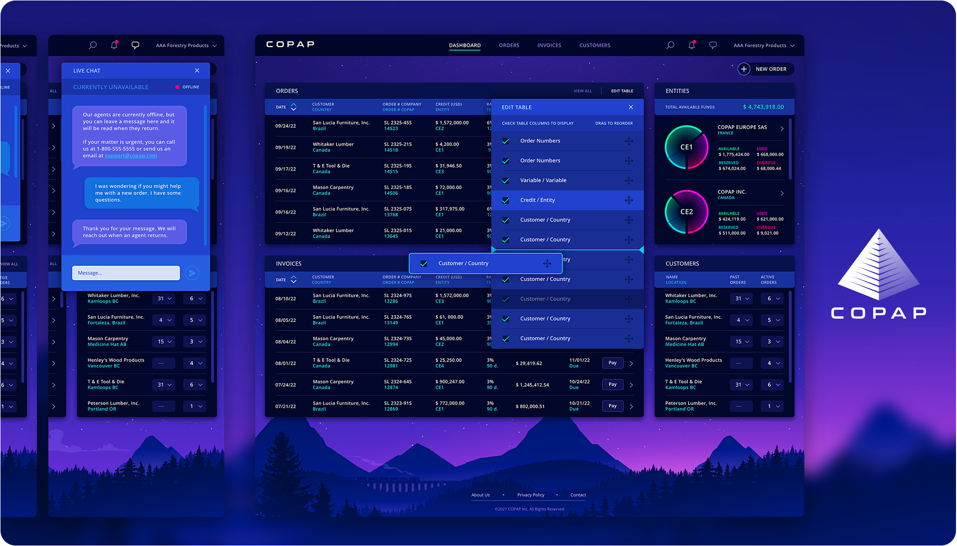 Copap UI/UX Design — The Skins Factory, an award-winning UI/UX Design ...