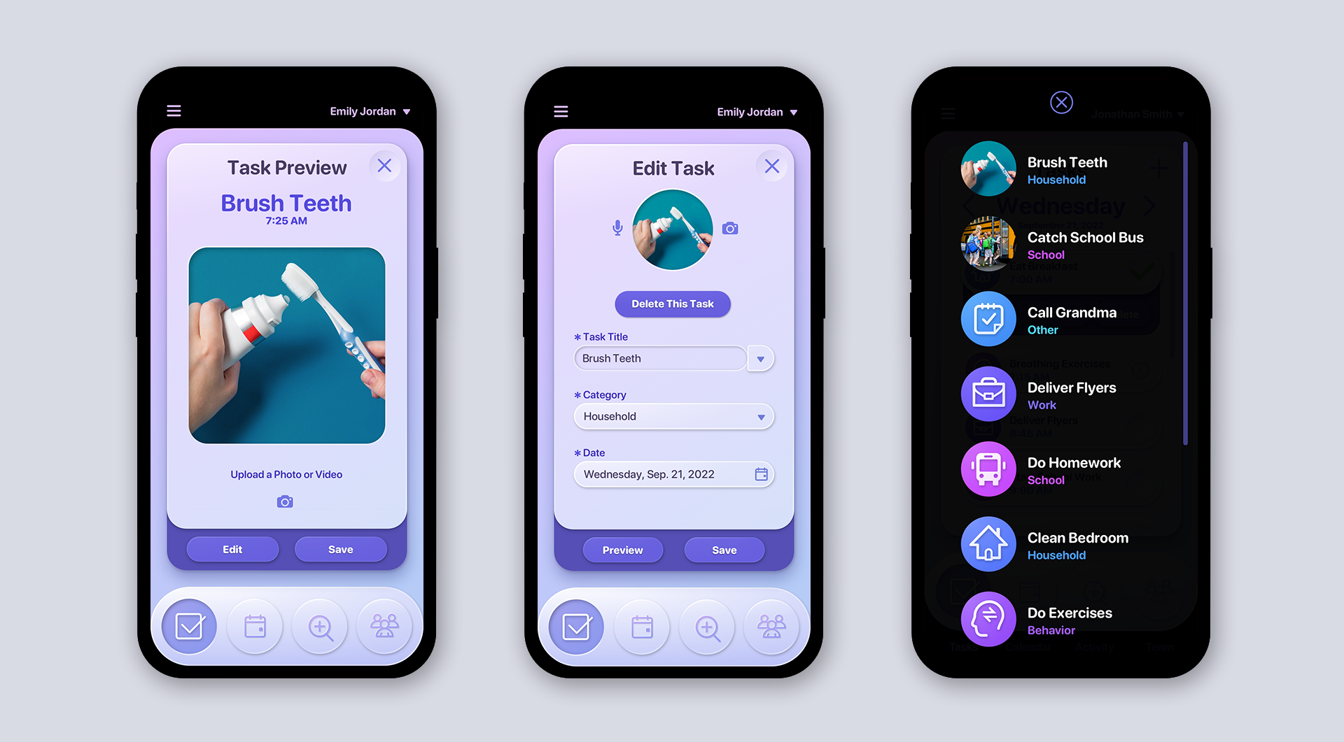 MY24 Special Needs Caregiver Task Mobile App — The Skins Factory, an ...