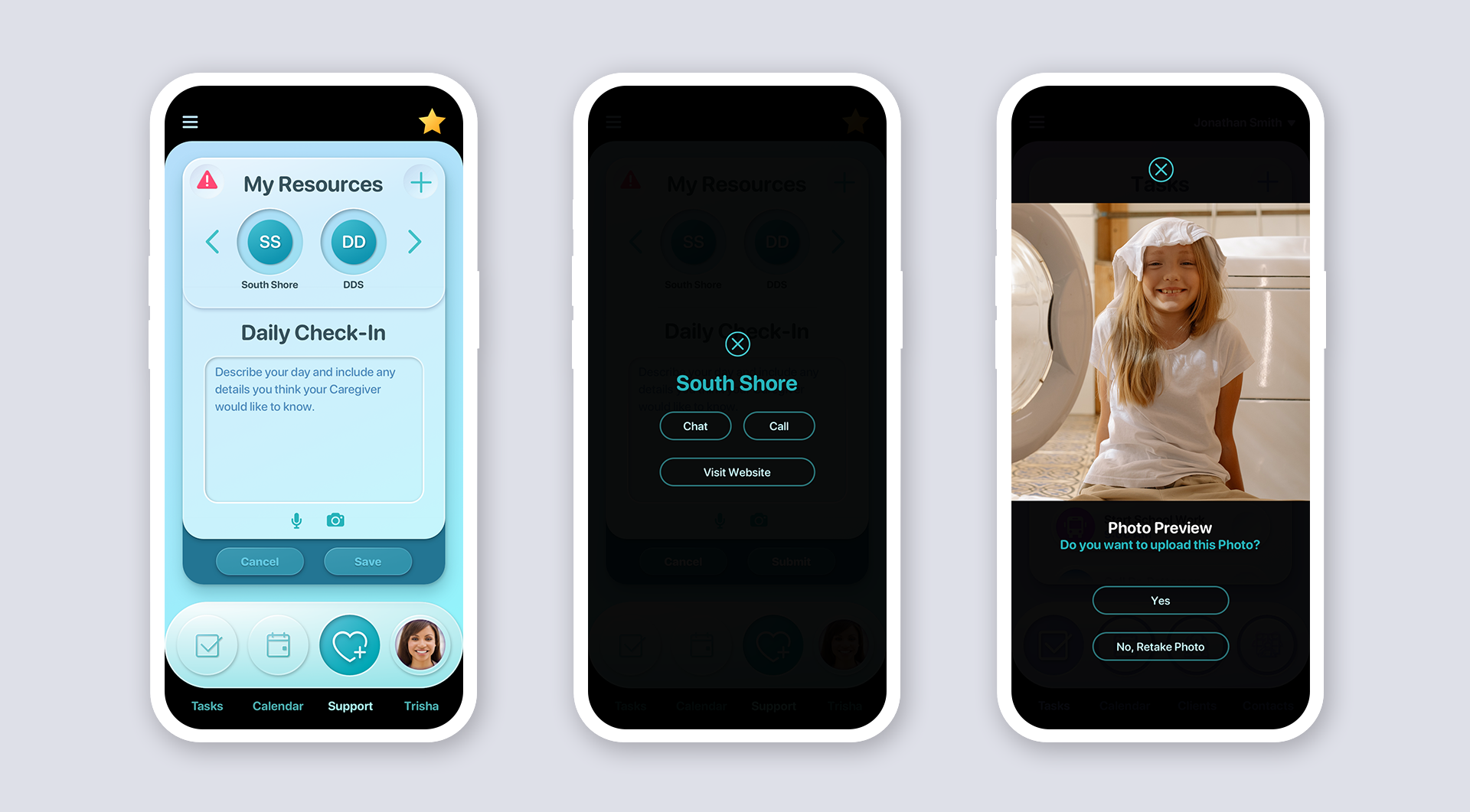 MY24 Special Needs Caregiver Task Mobile App — The Skins Factory, an ...