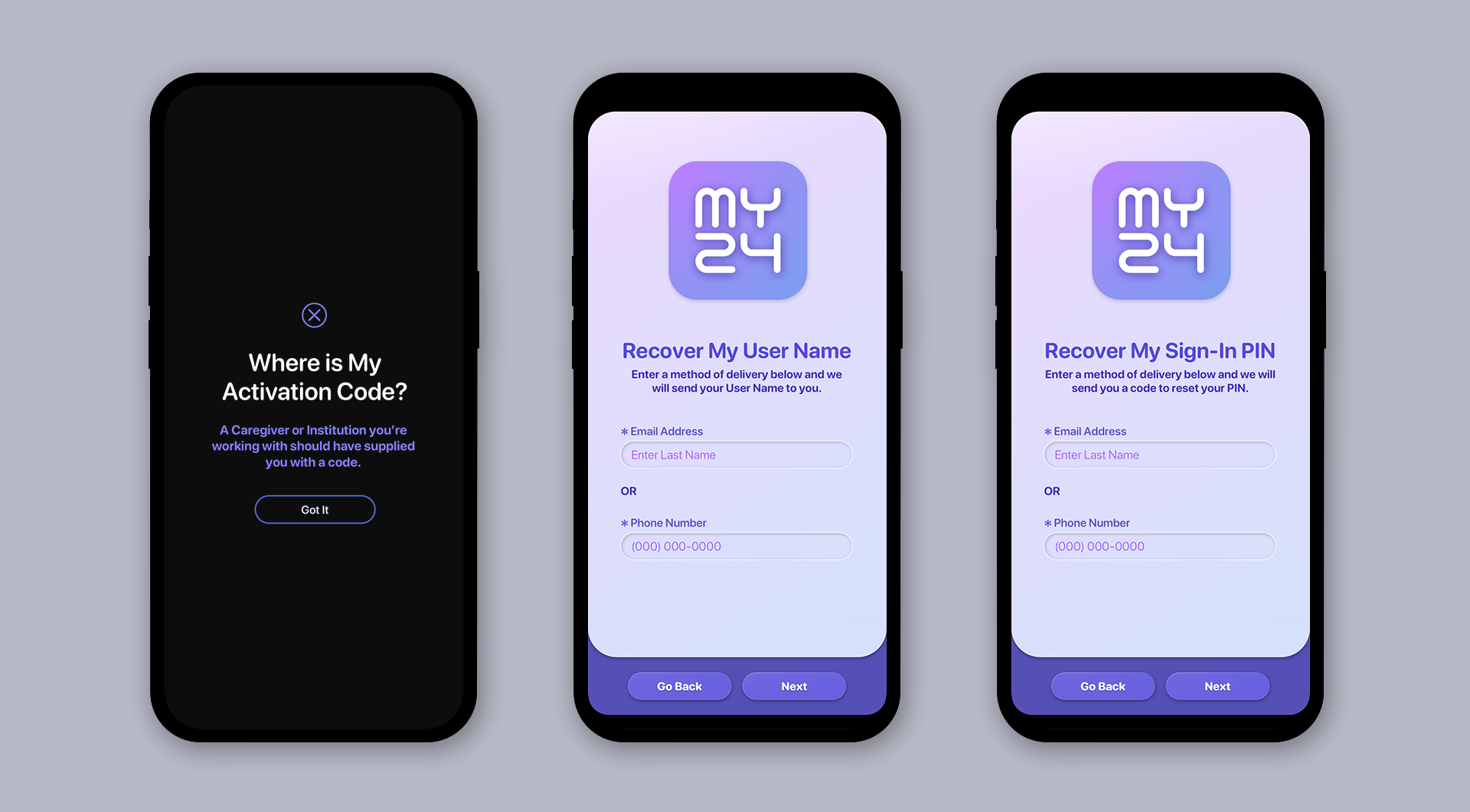 MY24 Special Needs Caregiver Task Mobile App — The Skins Factory, an ...