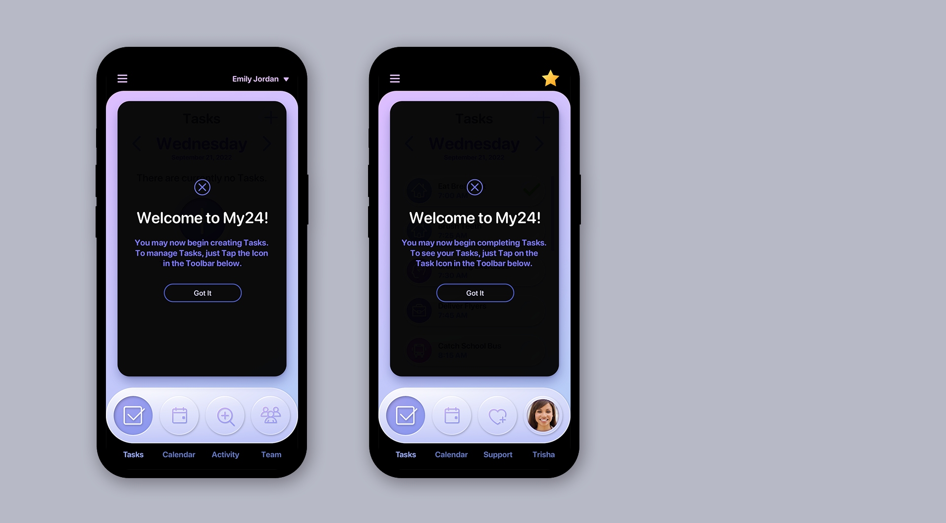 MY24 Special Needs Caregiver Task Mobile App — The Skins Factory, an ...
