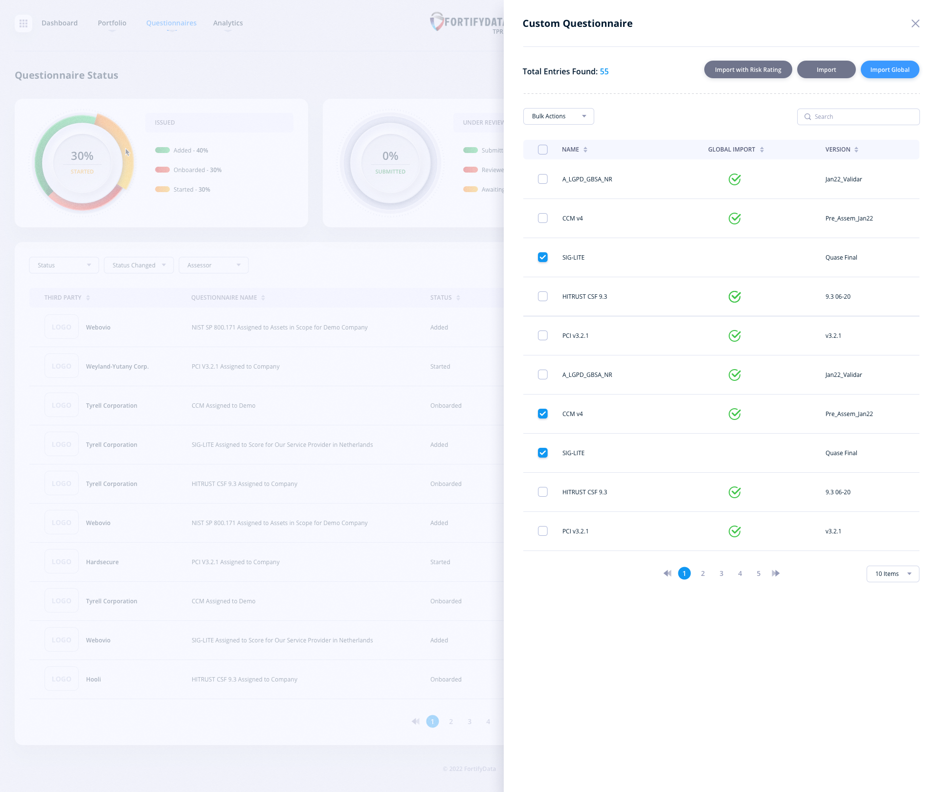 FortifyData CyberSecurity UI/UX Design — The Skins Factory, an Award-Winning UI/UX Design Studio ...