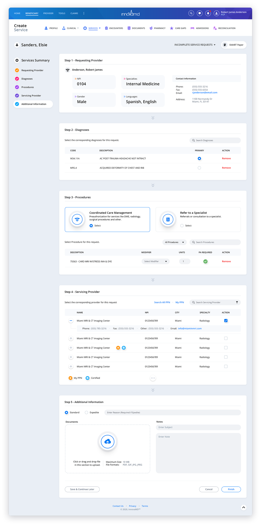 InnovaMD Healthcare App UI/UX Design — UI/UX, Brand & Web Design Agency ...