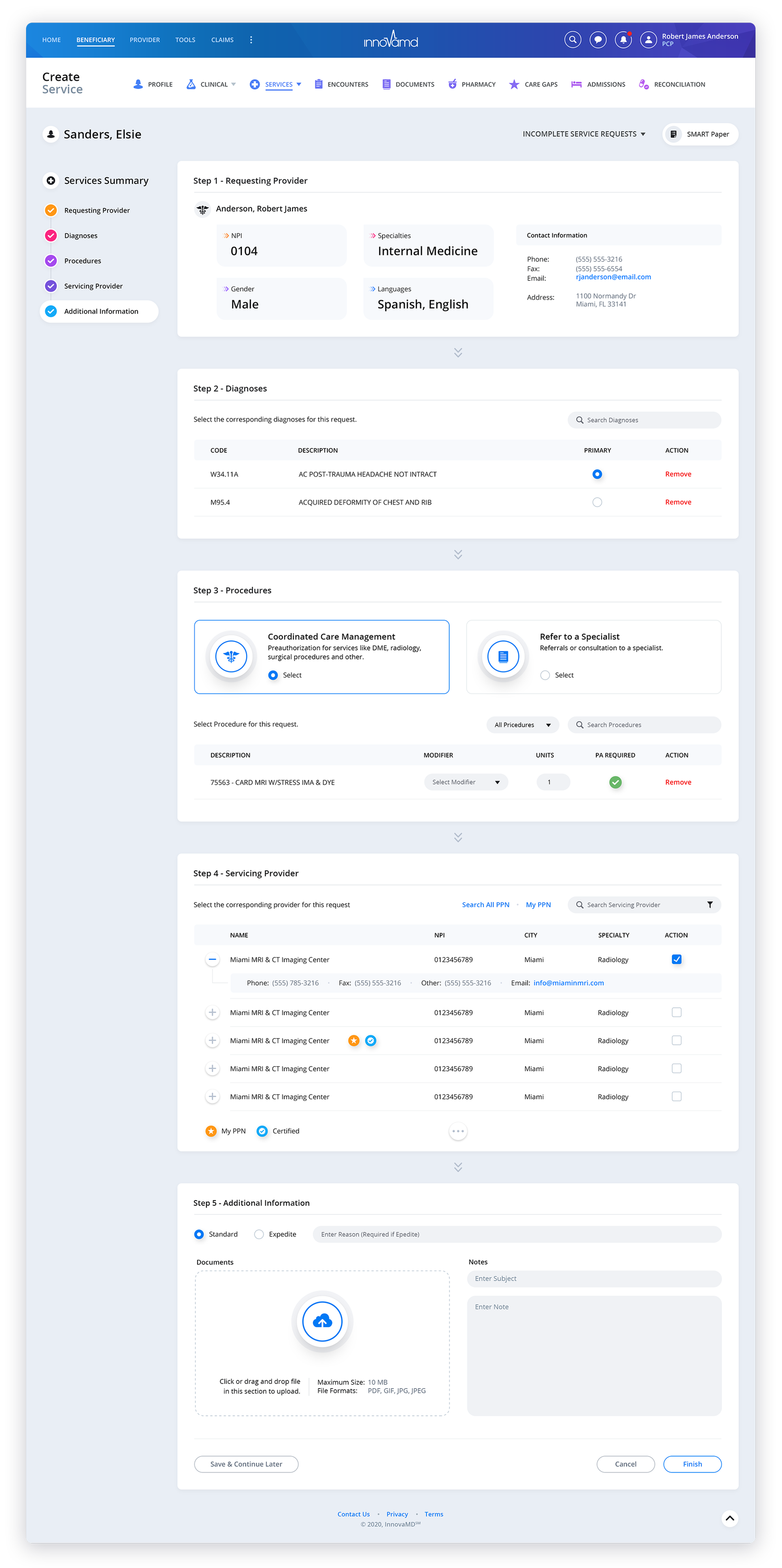 InnovaMD Healthcare App UI/UX Design — UI/UX, Brand & Web Design Agency ...