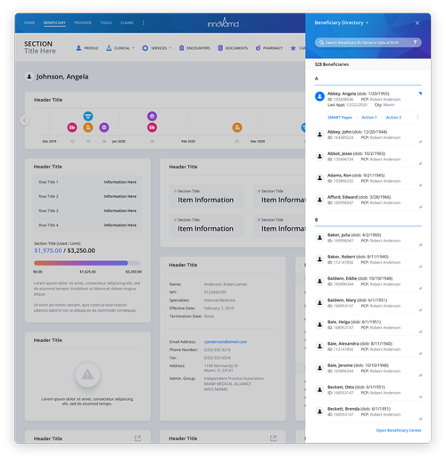 InnovaMD Healthcare App UI/UX Design — UI/UX, Brand & Web Design Agency ...
