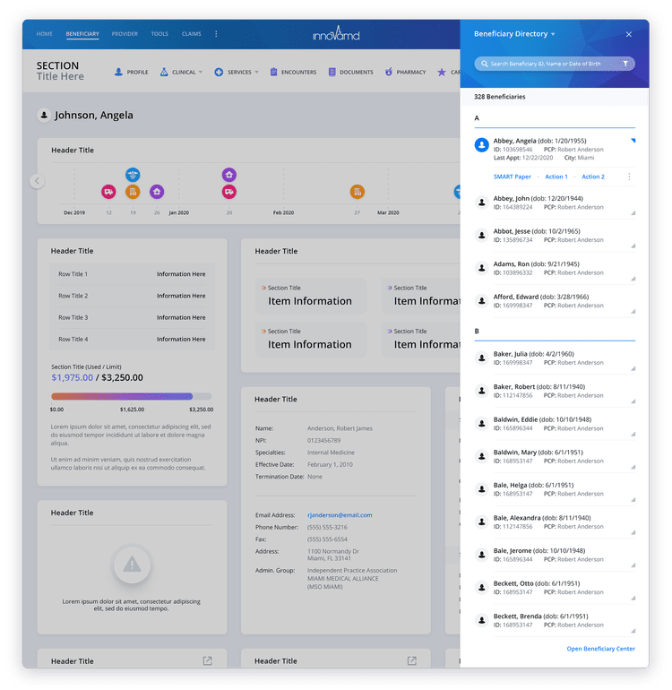 InnovaMD Healthcare App UI/UX Design — UI/UX, Brand & Web Design Agency ...