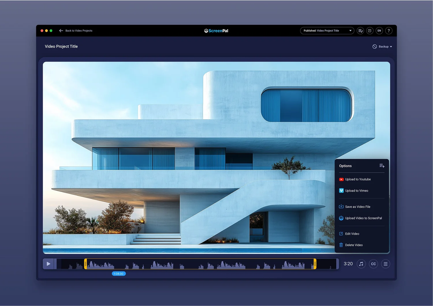 Screen Recording & Editing UI/UX Design — UI/UX, Brand & Web Design ...