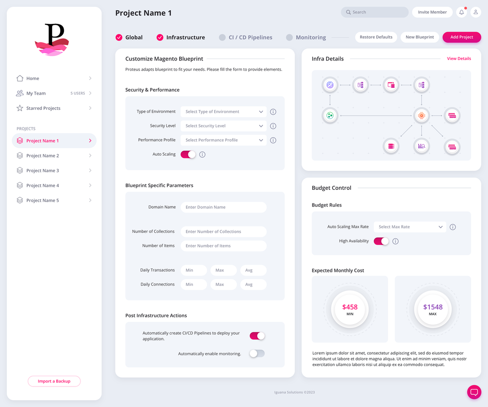 DevOps Platform UI/UX Design — UI/UX & Web Design Agency - The Skins ...