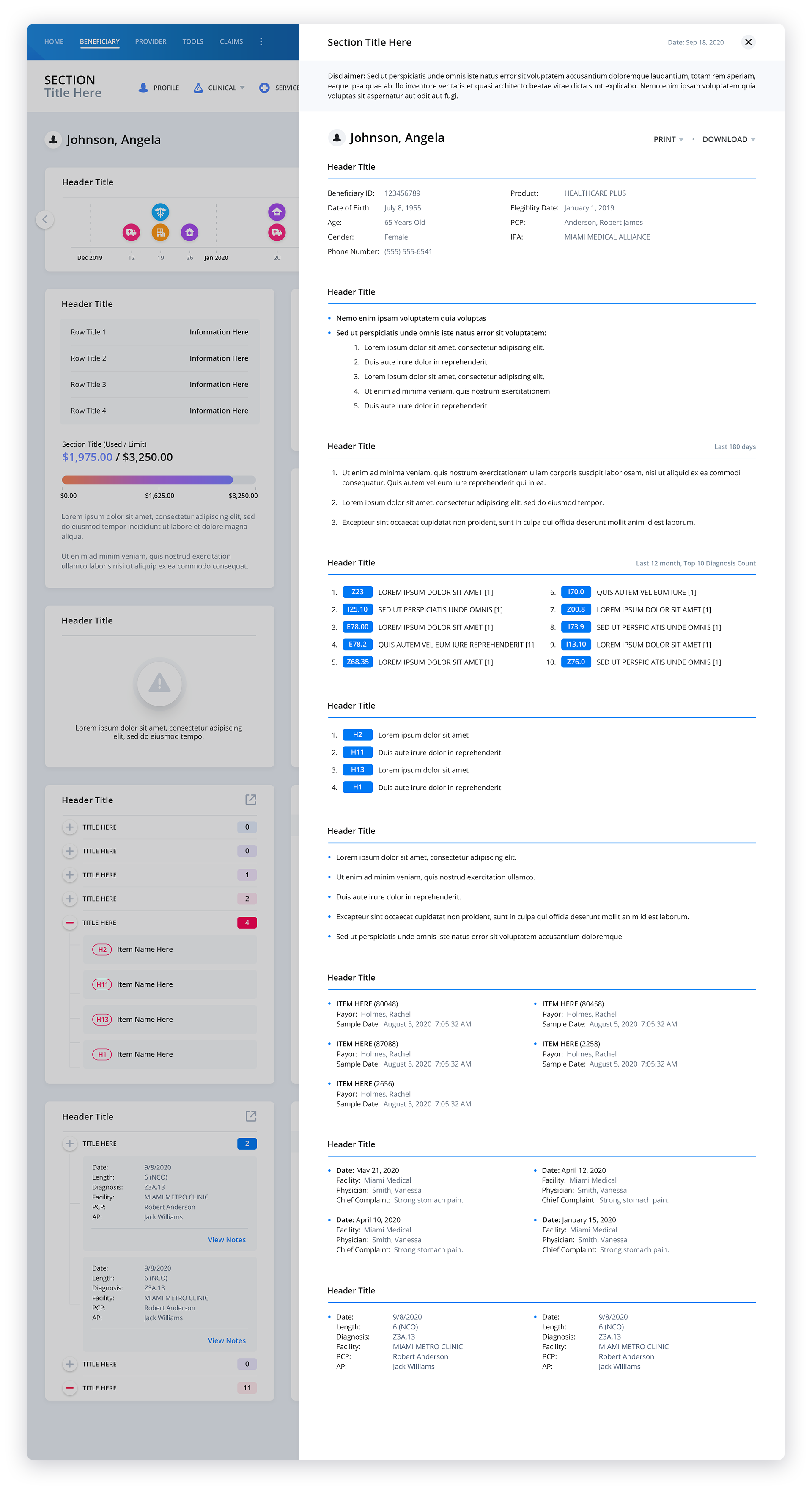 InnovaMD Healthcare App UI/UX Design — UI/UX, Brand & Web Design Agency ...