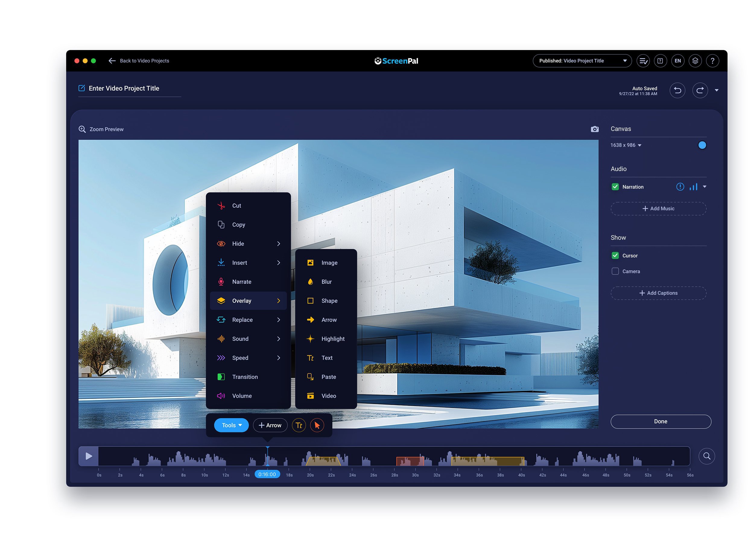 Screen Recording & Editing UI/UX Design — UI/UX, Brand & Web Design ...