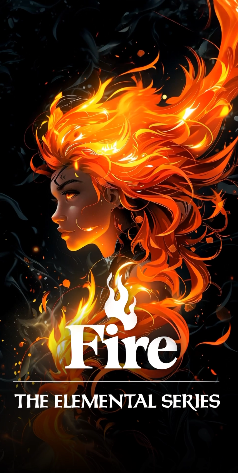 The Elemental Series: Fire, Water, Earth and Air AI Artwork Series ...