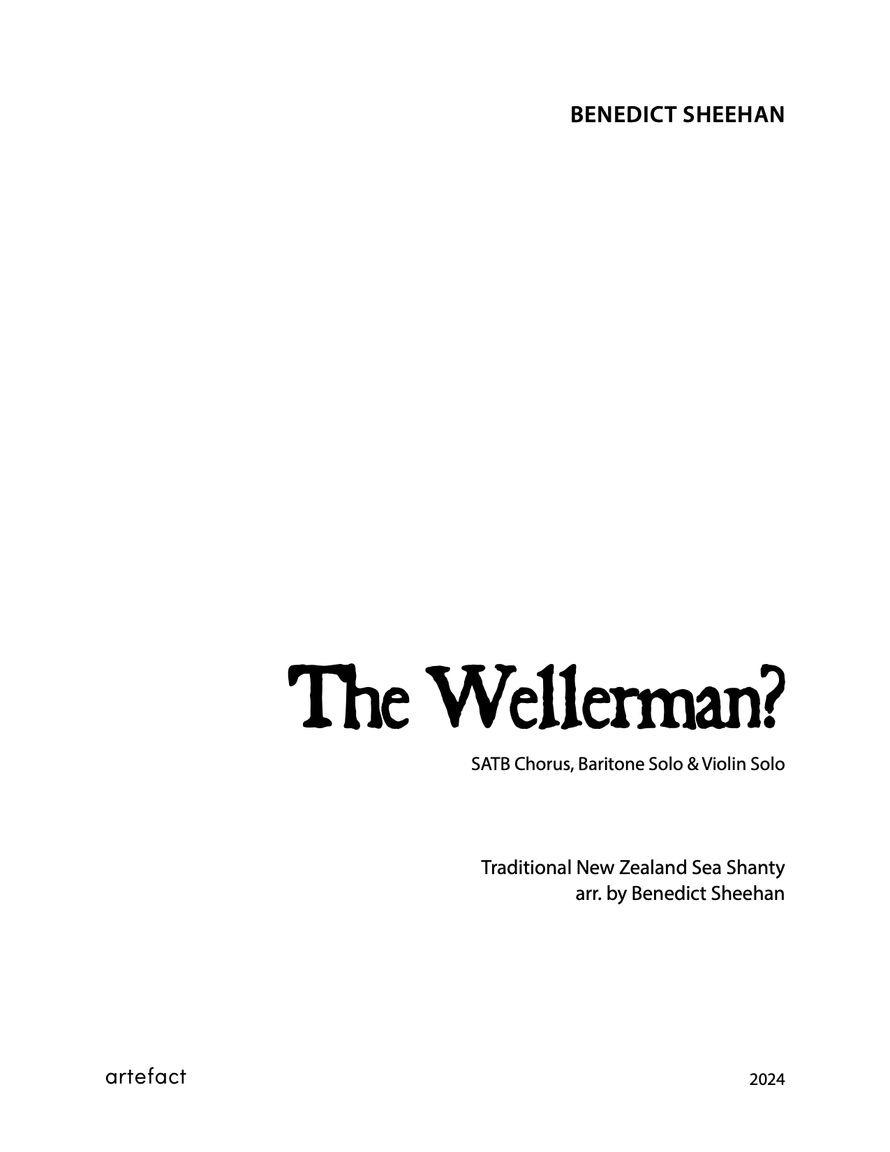 The Wellerman? — artefact