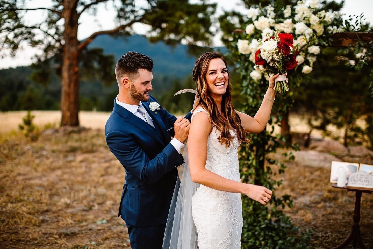 wedding in the mountains — Greystone Castle on Flagstaff Mountain ...