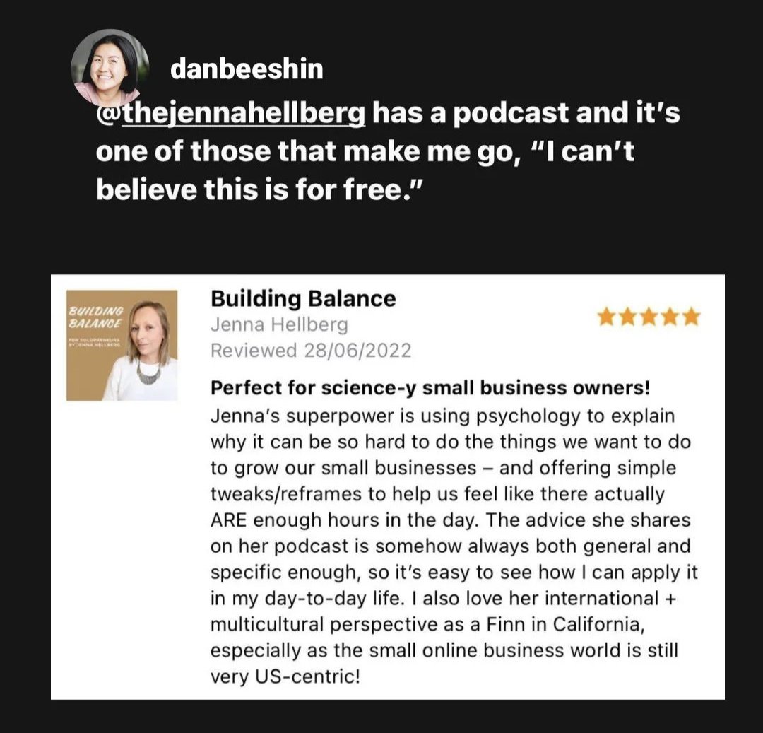 Podcast — Jenna Hellberg