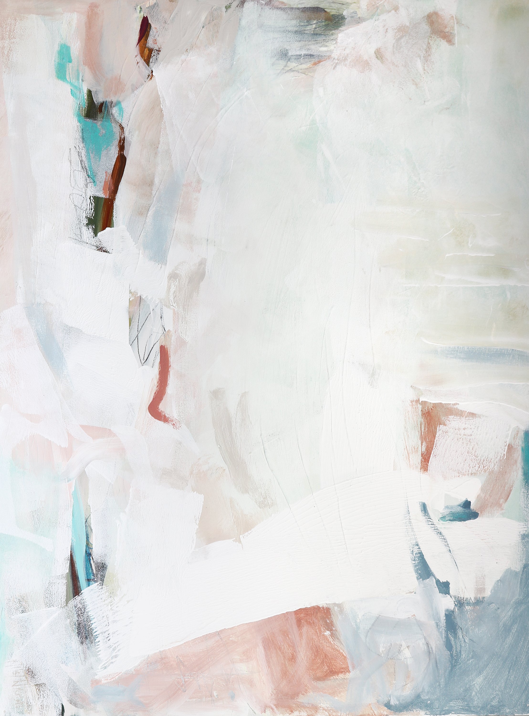 Modern, expressive abstract paintings by Victoria, BC artist Nikol ...