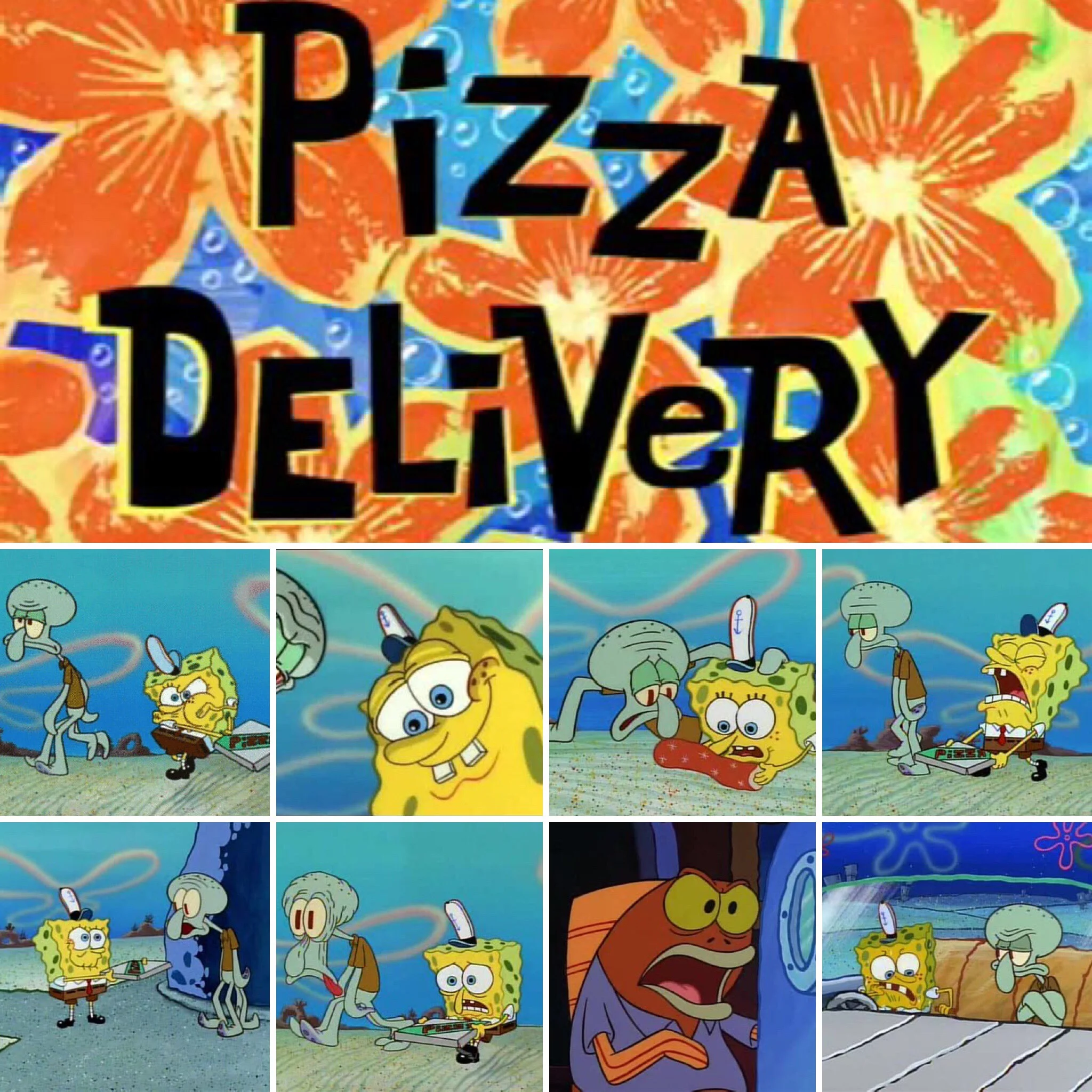 Spongebob Squarepants Pizza Delivery