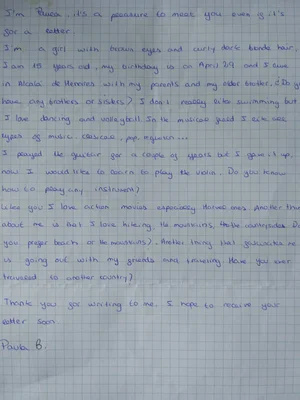 Landmark international School Cambridge's Spanish Pen-Pal Project ...