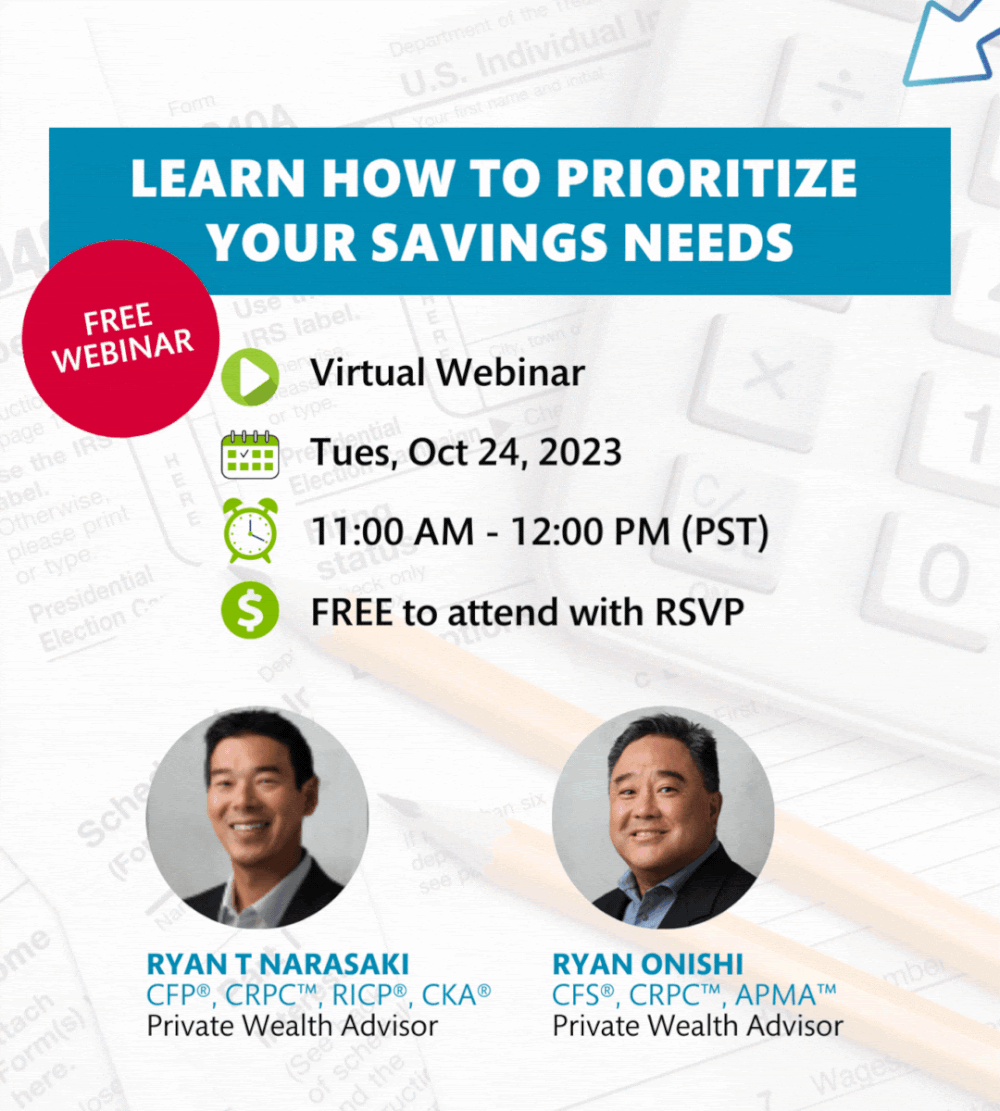 Little Tokyo Service Center - Learn How to Prioritize Your Saving Needs ...