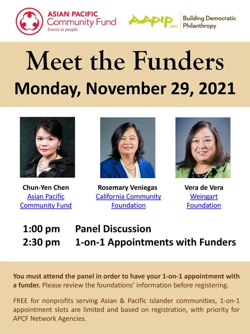 Meet The Funder — Asian Pacific Community Fund