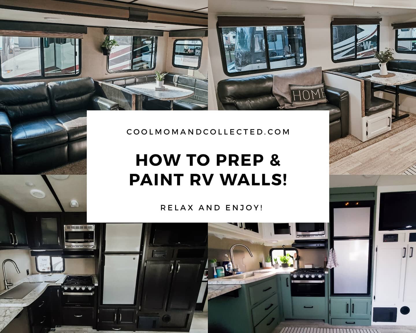 How We Prepped & Painted Our RV Walls!! — Cool, Mom, and Collected