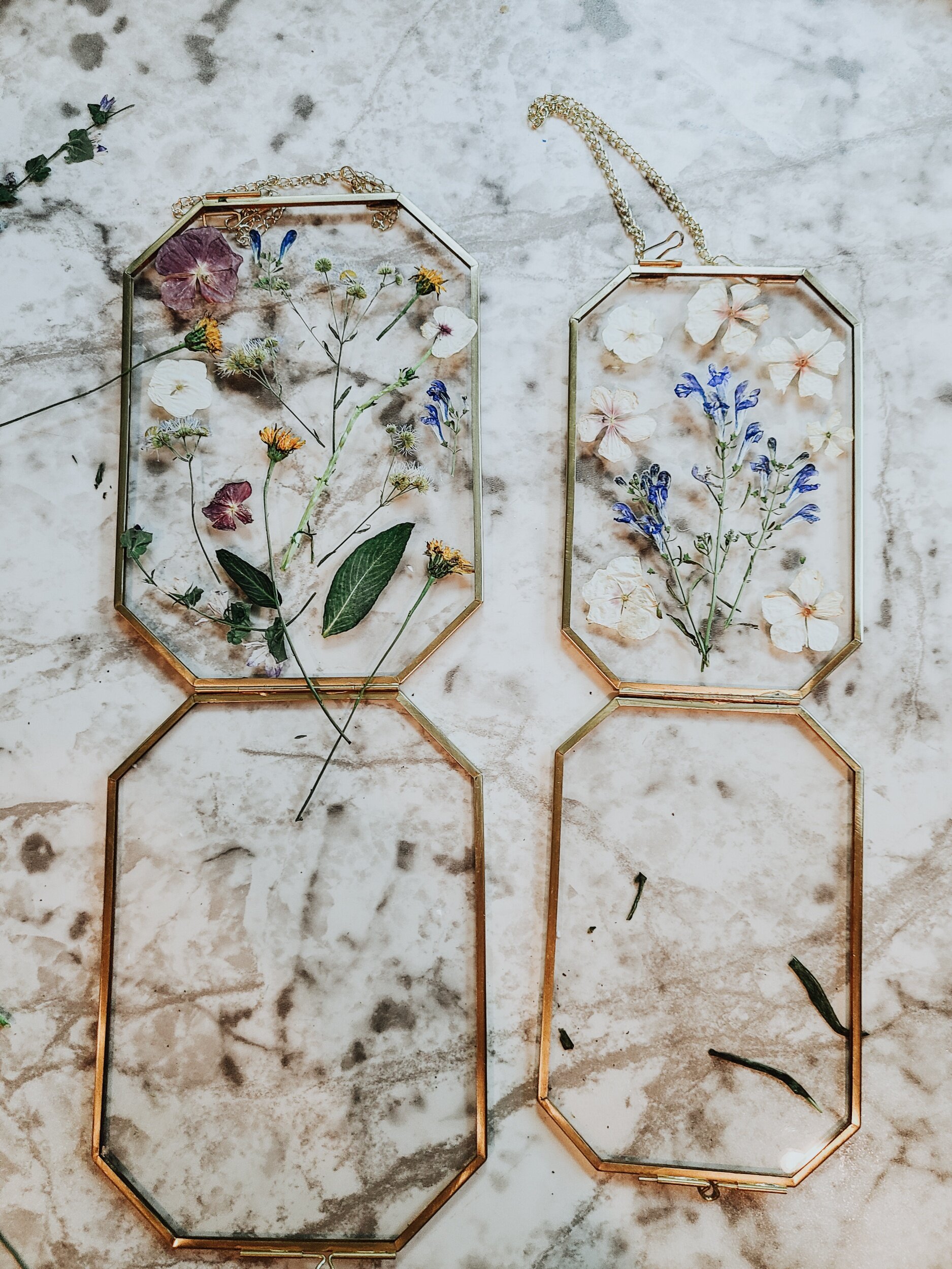 DIY Pressed Flower Frame — Cool, Mom, and Collected