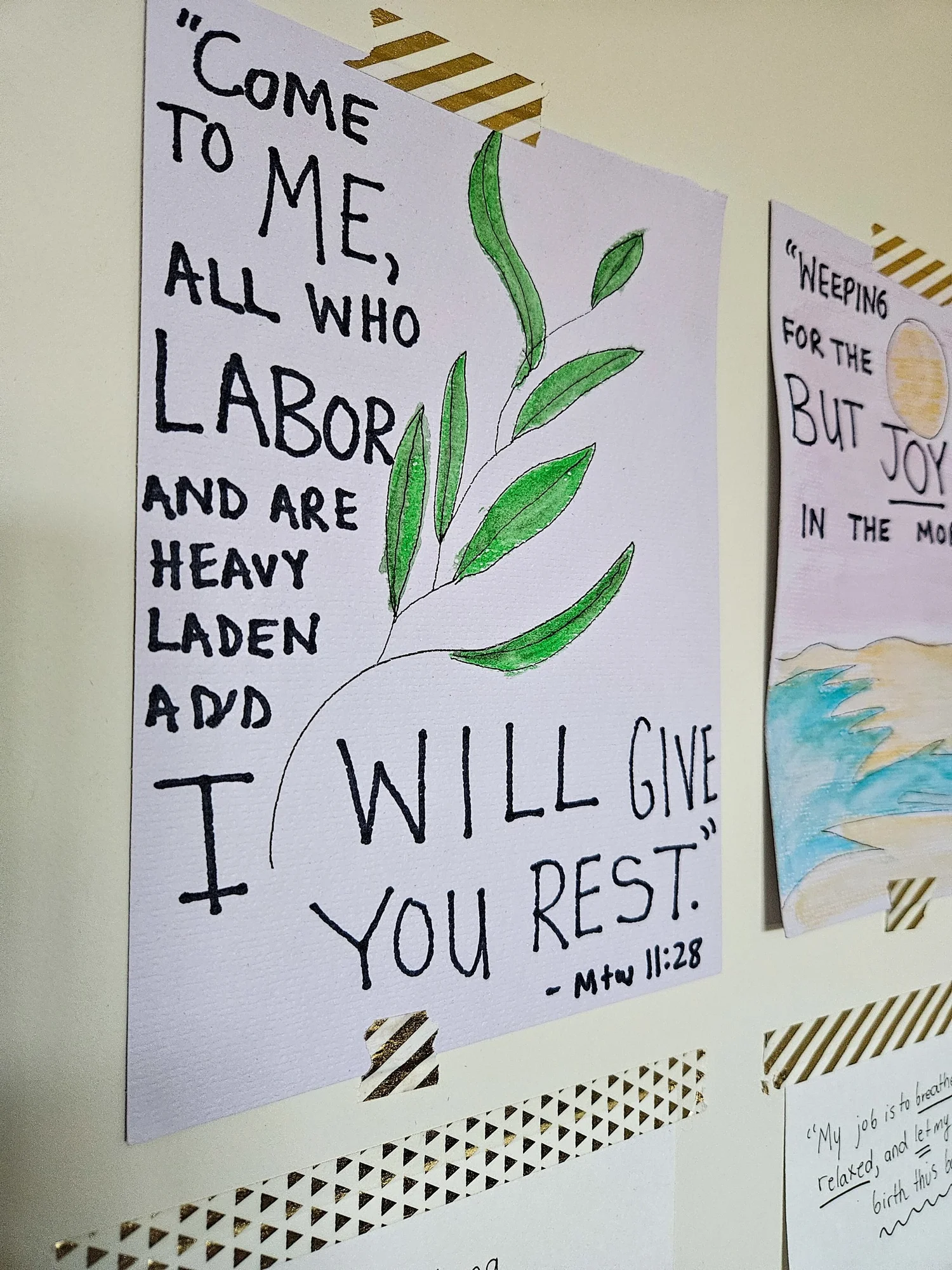 Creating My Home Birth Affirmation Wall for Baby #5! — Cool Mom and ...