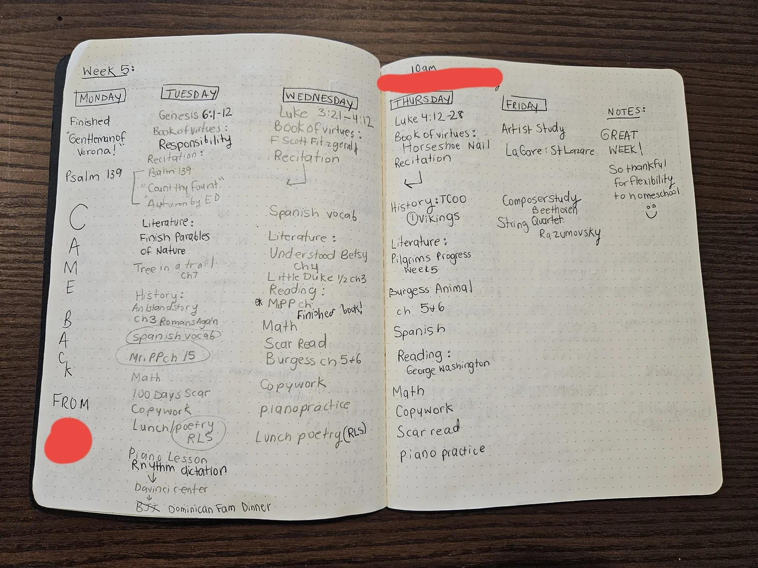My Simple Teacher's Logbook Setup | Charlotte Mason Homeschool — Cool ...