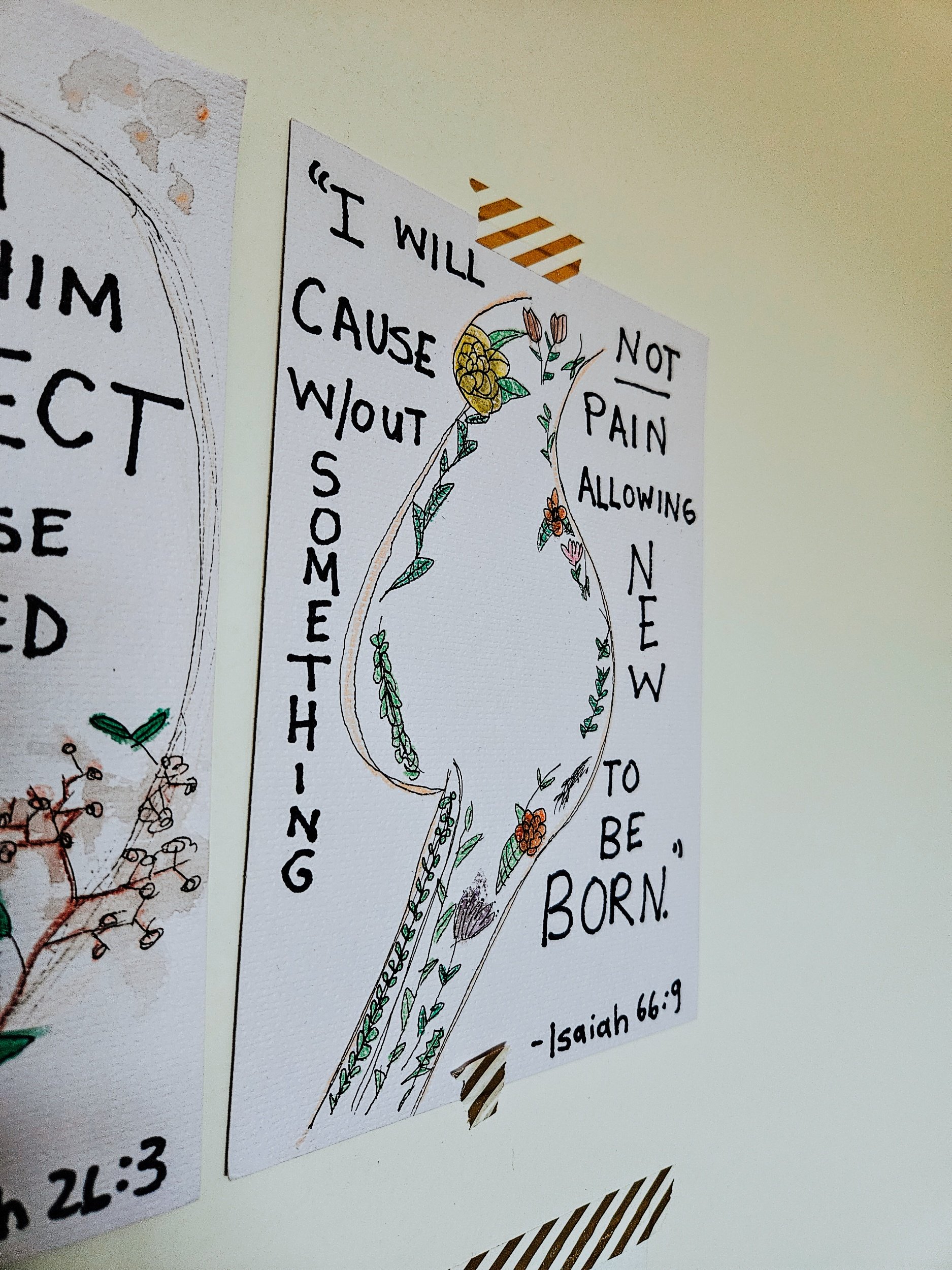 Creating My Home Birth Affirmation Wall for Baby #5! — Cool Mom and ...