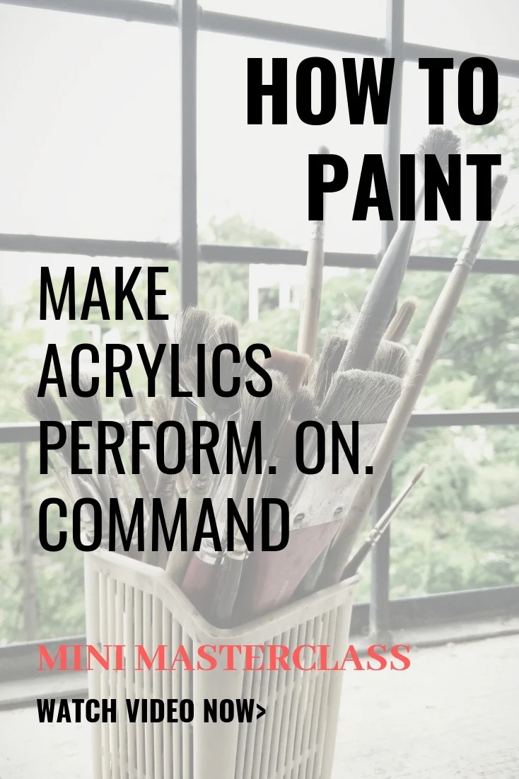 Everything you need to know to paint with acrylics - for beginners ...