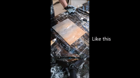 Easy beginner wall art - 8 steps to a multi-layered artwork | Original ...