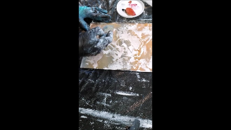 Easy beginner wall art - 8 steps to a multi-layered artwork | Original ...