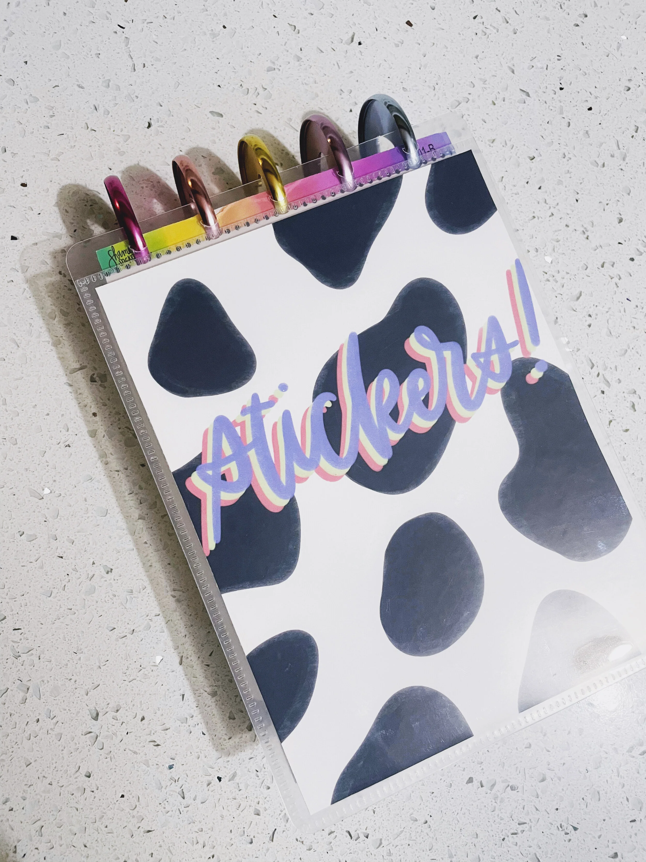 DIY Sticker Book Tori Artis Planners