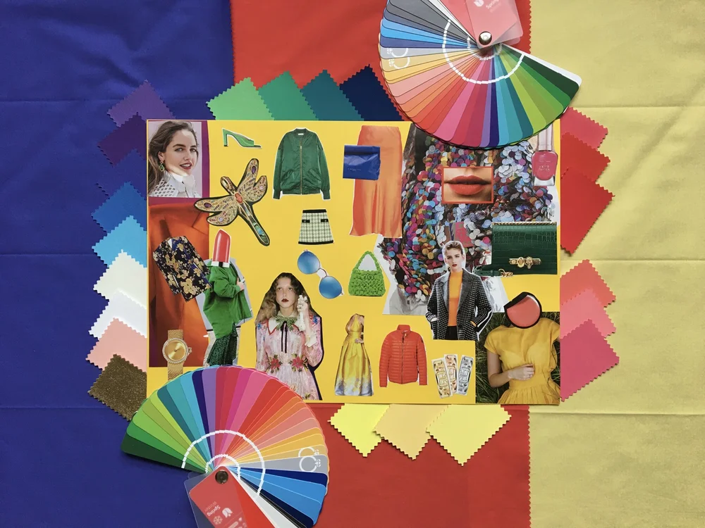 Bright/Clear Spring Mood Board — Style Identity
