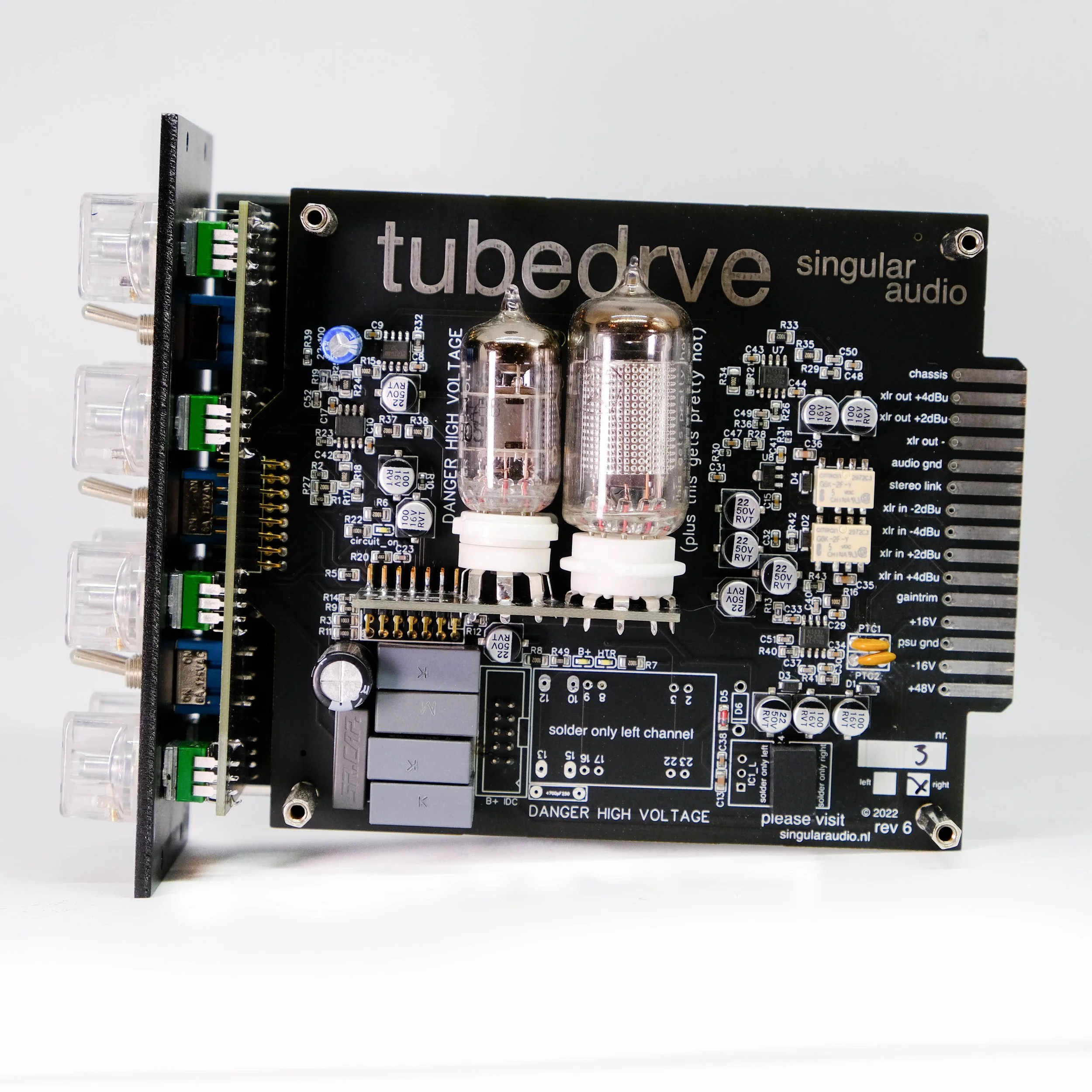 tubedrve tube saturator for 500 series — Singular Audio